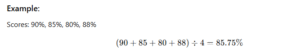 How Do I Calculate My Overall Score? Simple Formula & Examples